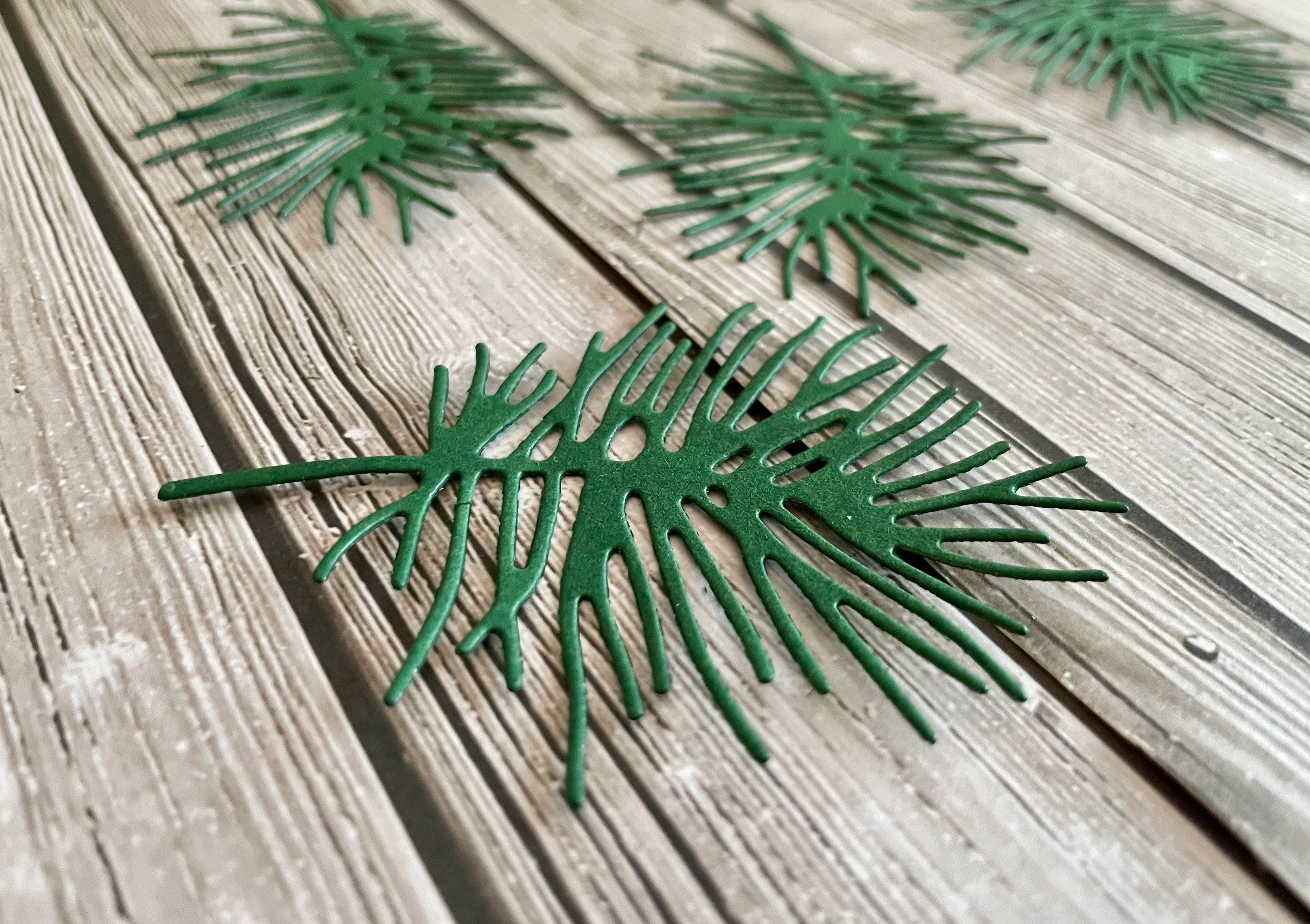 Branch Die Cuts - Branch Cutouts - Pine Tree Branch - Paper Die Cut ...