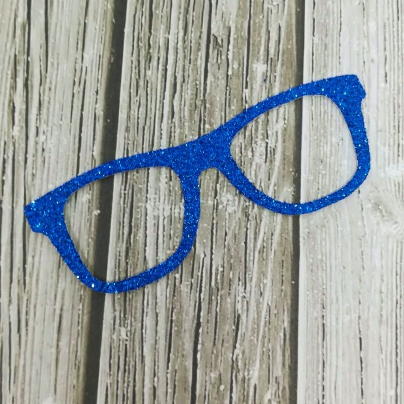 Glitter Glasses - Etsy