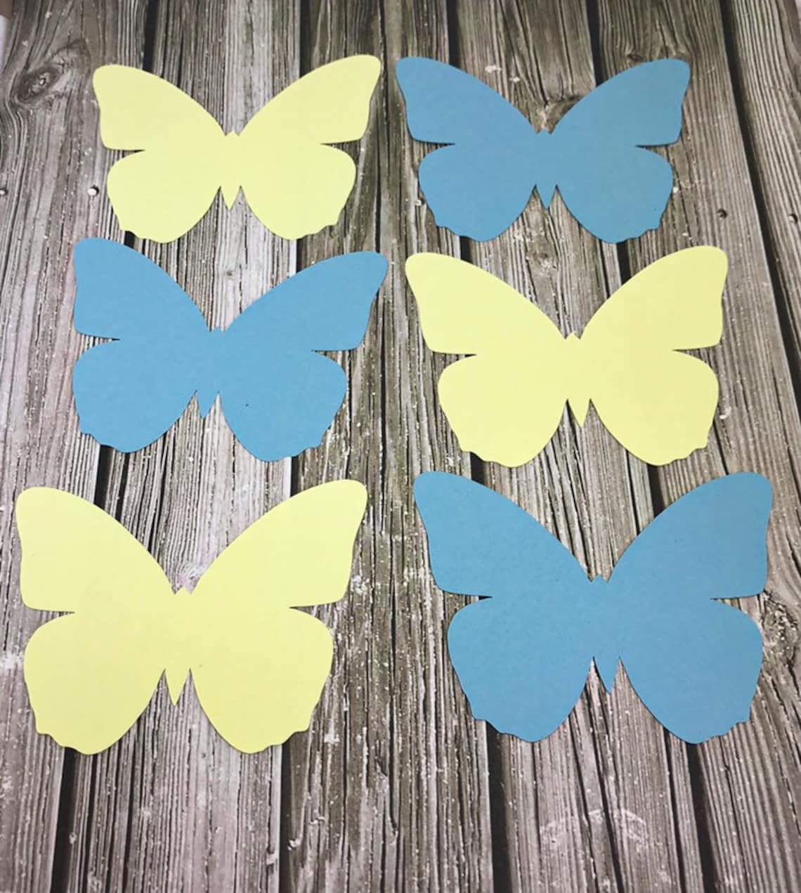 Paper Butterflies Butterfly Cutouts Die Cut Butterflies - Etsy