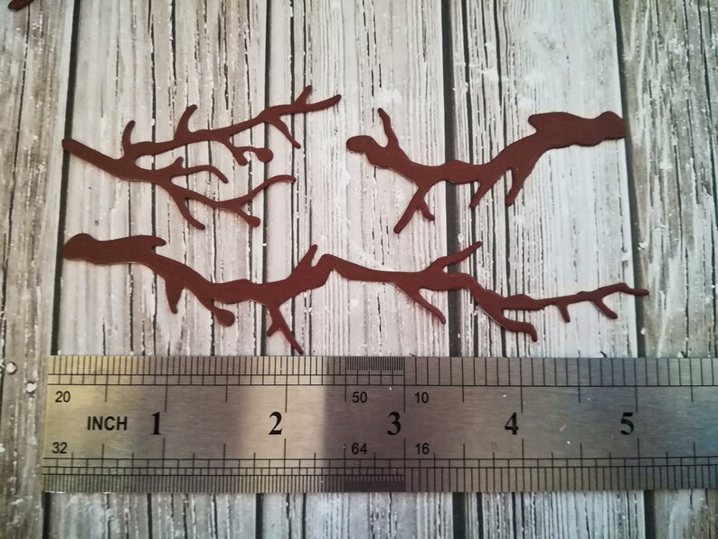 Branch Die Cuts - Branch Cutouts - Paper Branch - Branch Set - Paper ...