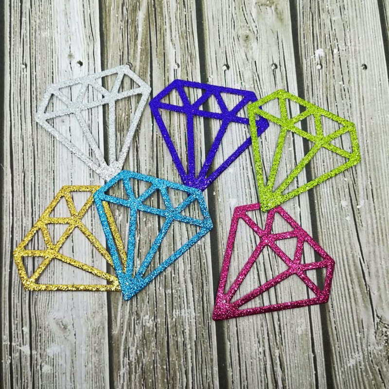Diamond Cutout - Etsy
