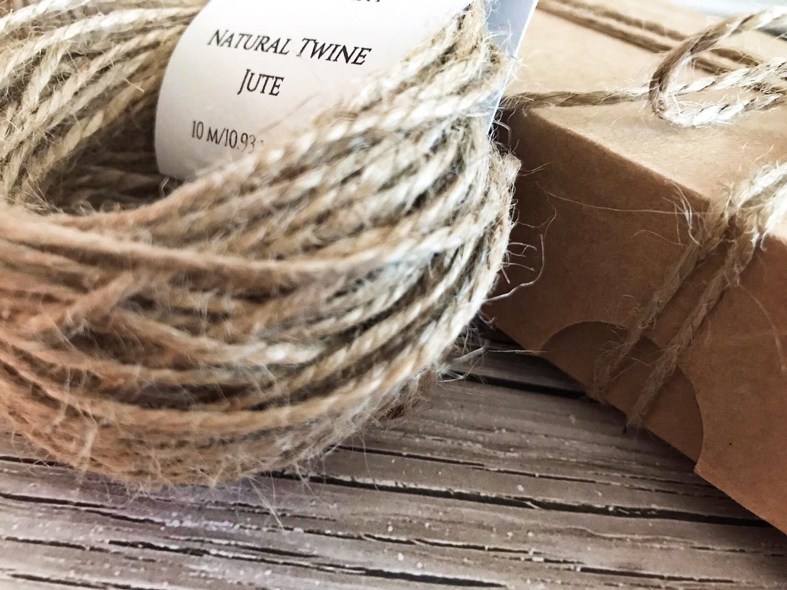 Wrapping Twine Gift Wrap Twine Jute Rope Gift Wrapping Packing Twine ...