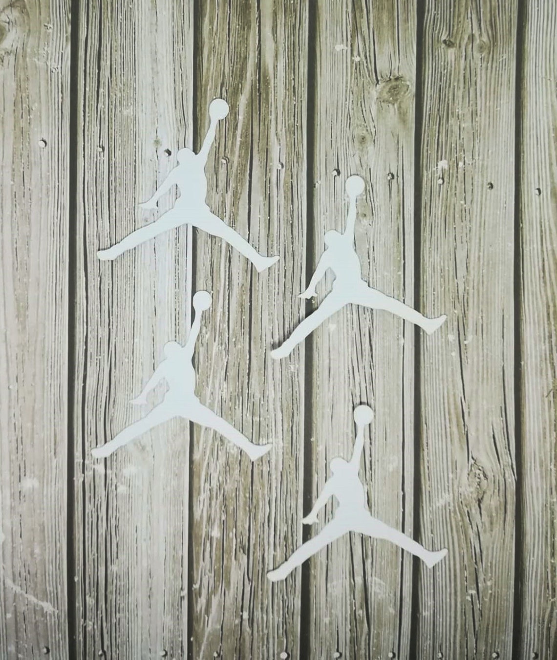 Michael Jordan Air Jump Man - Paper Die Cut - Basketball Silhouette Die ...