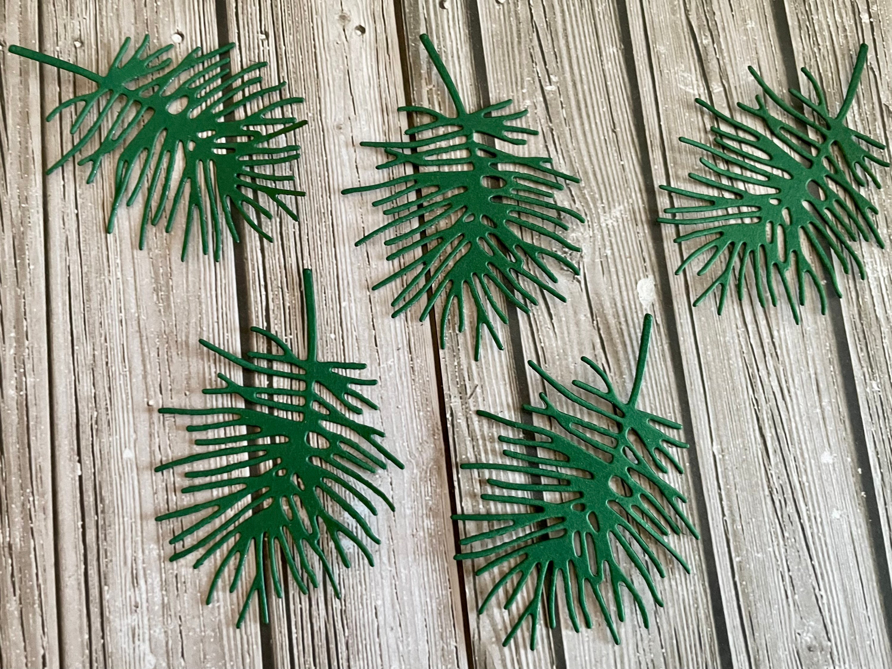 Branch Die Cuts - Branch Cutouts - Pine Tree Branch - Paper Die Cut ...