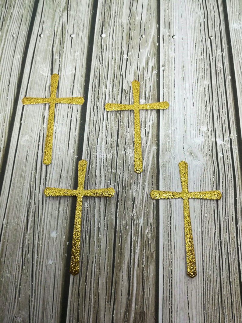 Paper Cross Die Cuts - Paper Cross Cutout - Paper Cross - Paper Die Cut ...