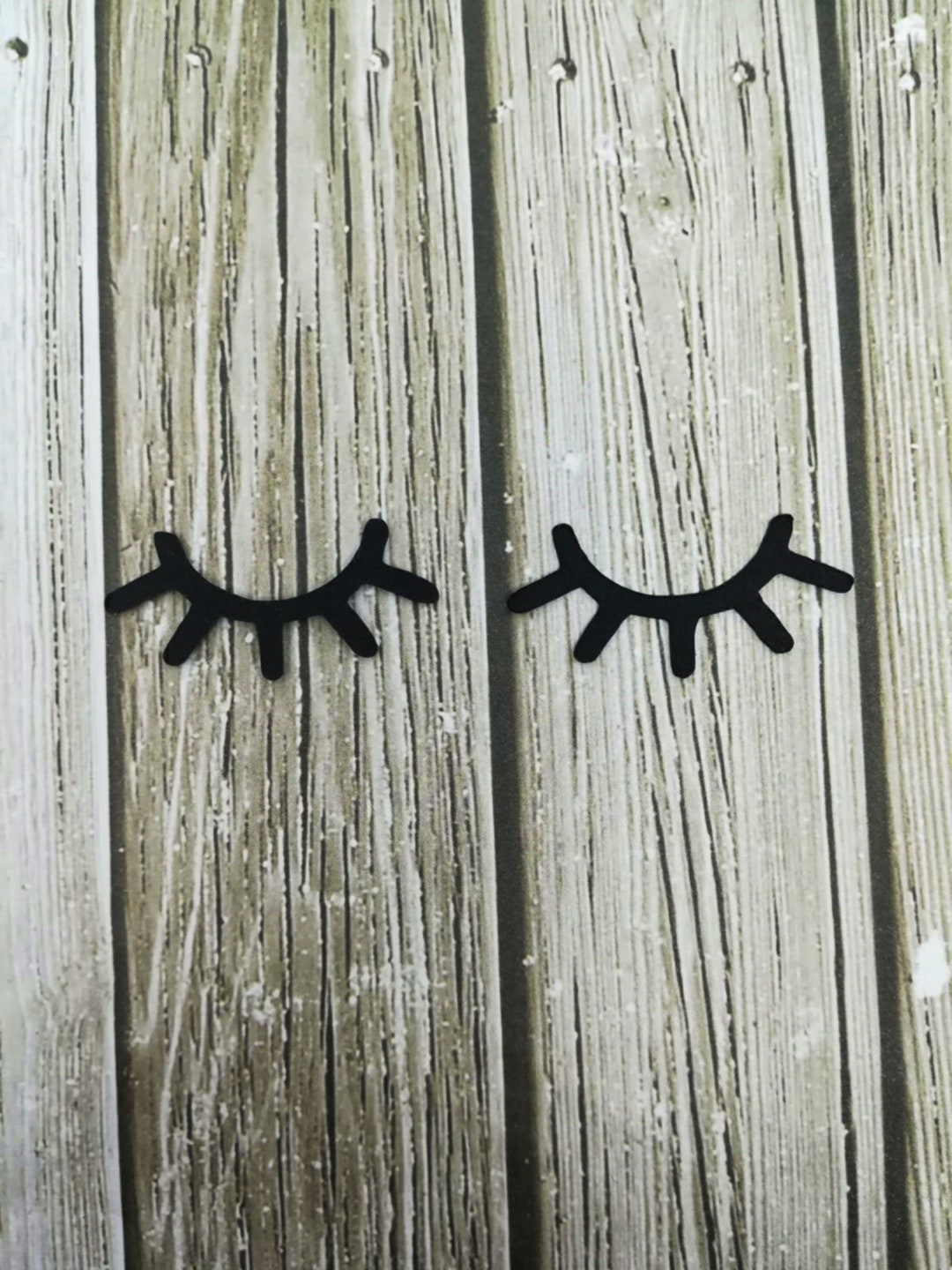 Paper Eyelashes - Die Cut Eyelashes - Cutout Eyelashes - Paper Die Cut ...