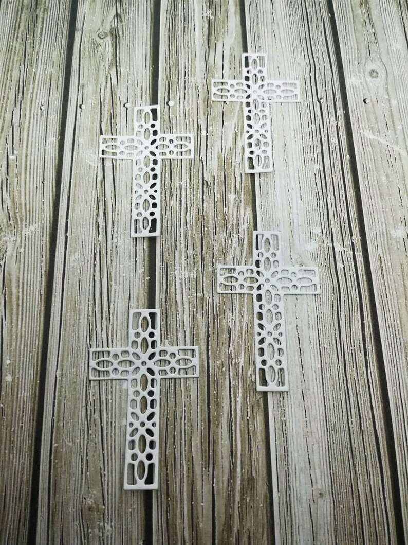 Paper Cross Die Cuts - Paper Cross Cutout - Paper Cross - Paper Die Cut ...