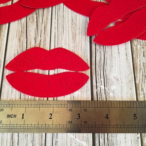 Paper Lips Die Cuts - Paper Lips Cutouts - Paper Lips - Paper Die Cut ...