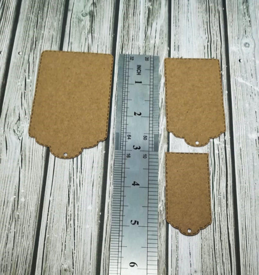 Paper Tags Tags Cutouts Die Cut Tags Set of Tags Paper - Etsy