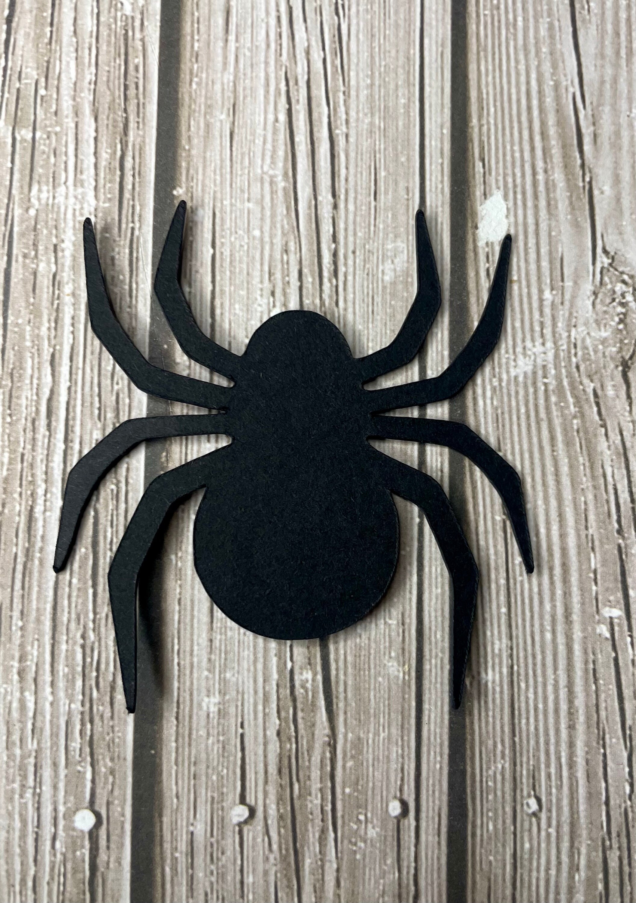 Spider Die Cut - Paper Spider - Spiders - Paper Spider Cutouts - Paper ...