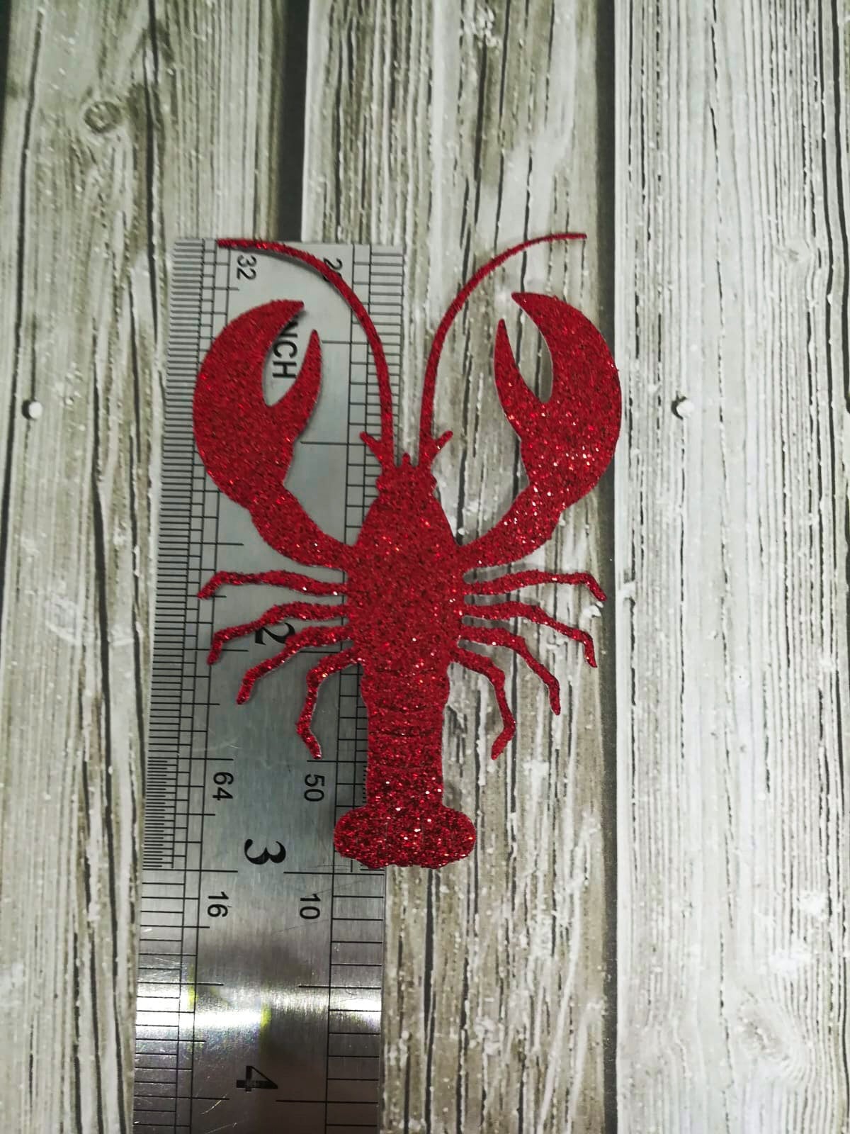 Glitter Paper Lobster Lobster Cutouts Die Cut Lobsters Set of Lobsters ...
