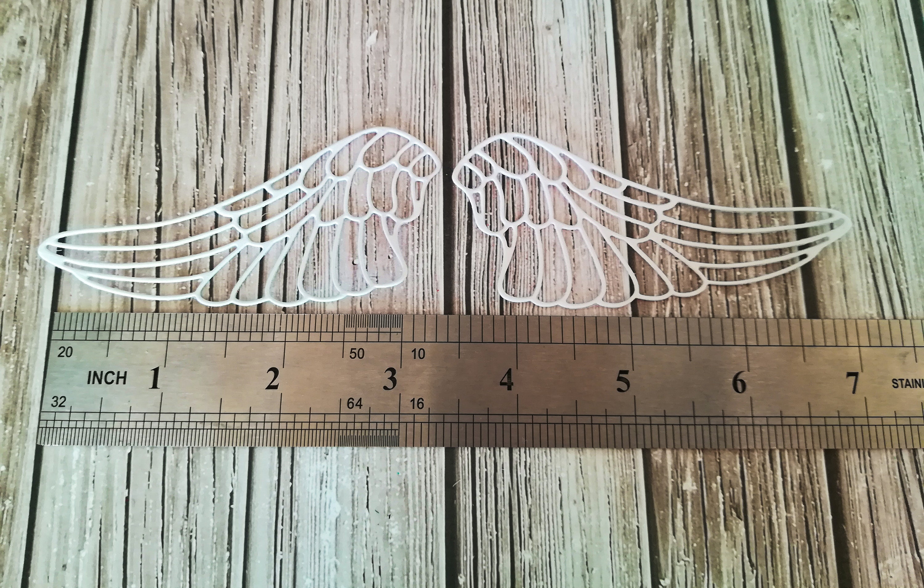 Paper Wings Die Cuts - Paper Wing Cutout - Paper Wings - Paper Die Cut ...