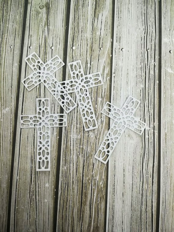 Paper cross die cuts Paper cross cutout Paper cross | Etsy
