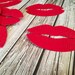Paper Lips Die Cuts - Paper Lips Cutouts - Paper Lips - Paper Die Cut ...