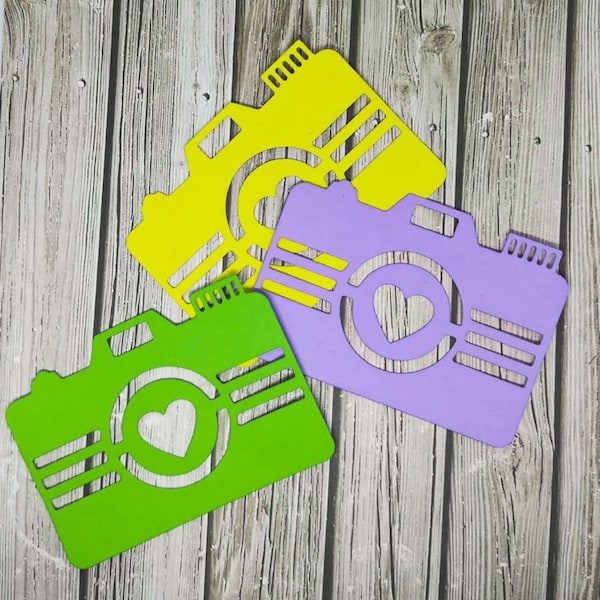 Camera Die Cut - Etsy