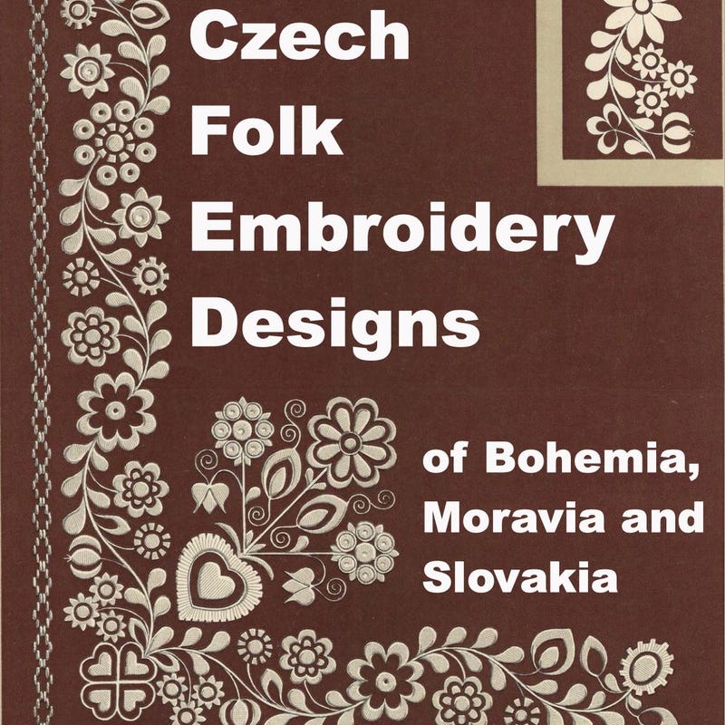 Czech Embroidery Designs - Etsy