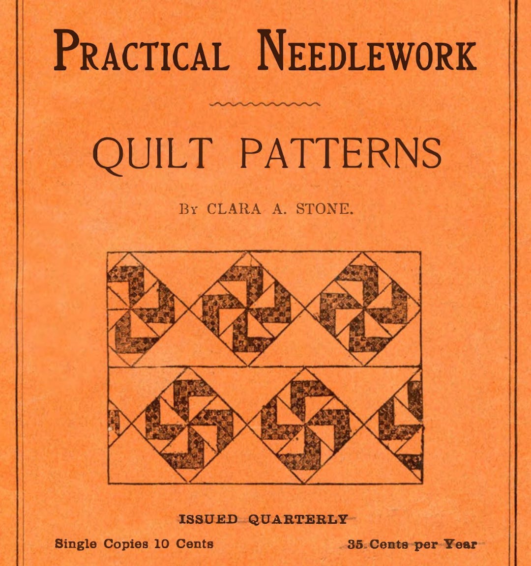 Practical Needlework Quilt Patterns by Clara A Stone PDF Quilt Making Pattern Book Contemporary ...