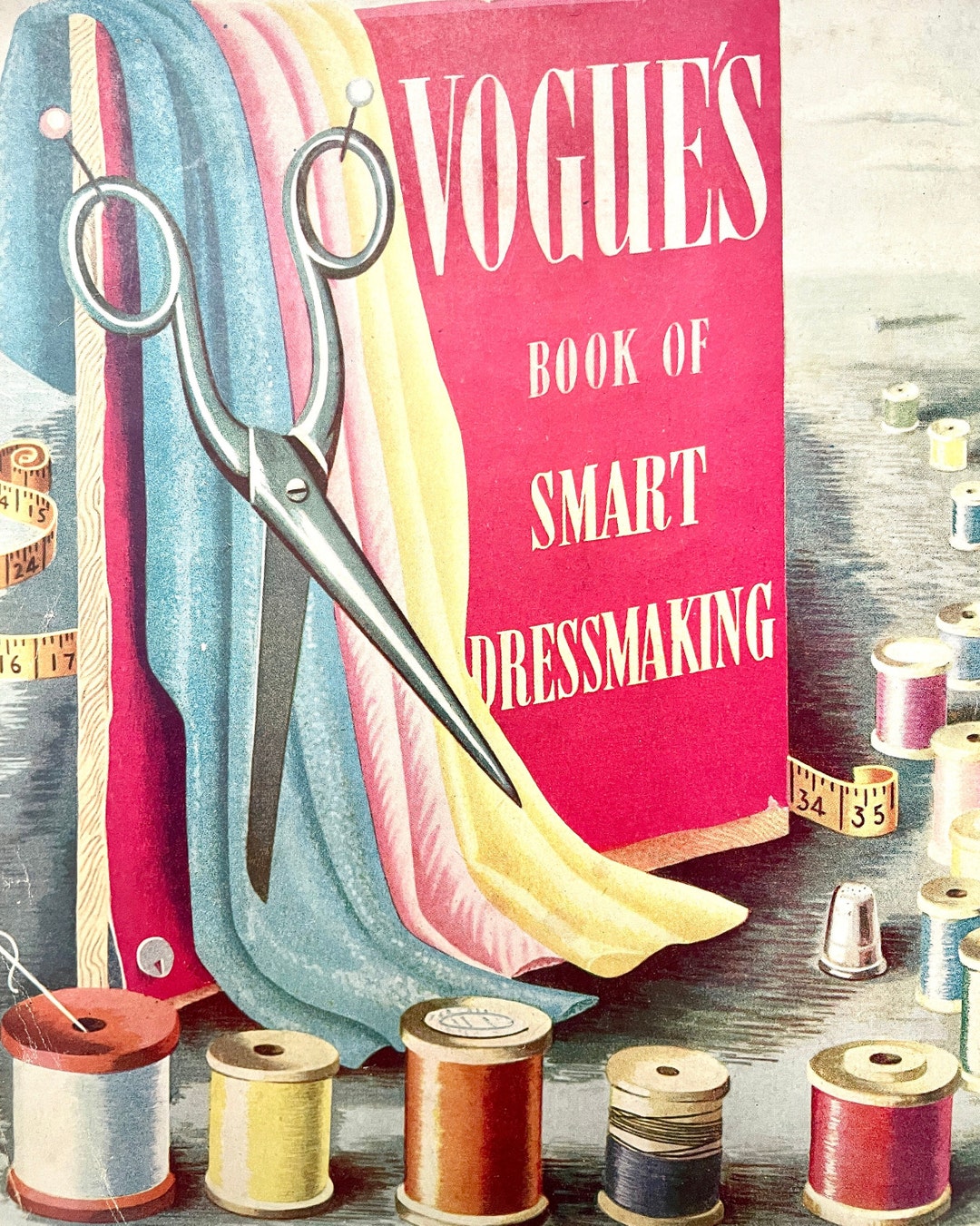 Vogue's 1940s Dressmaking Guide: Vintage Sewing Instructions (PDF) - Etsy