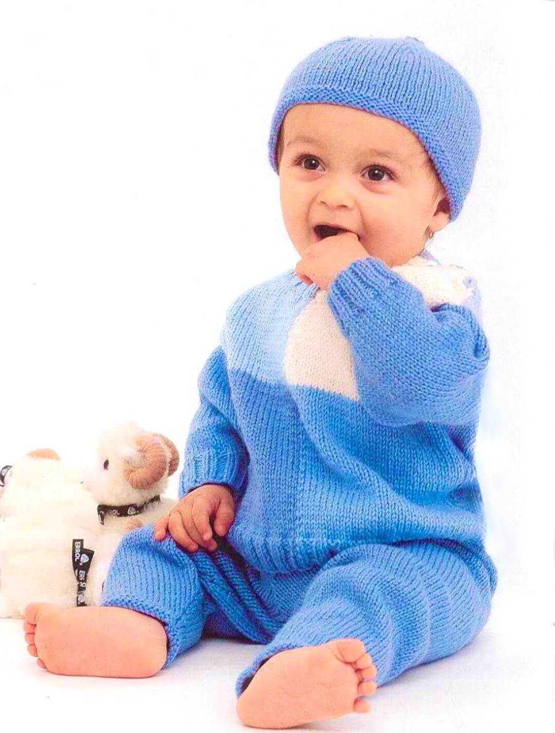 Baby Knitwear Pattern: 8 Ply Yarn, Cardigan, Hat, Booties (PDF Pattern ...