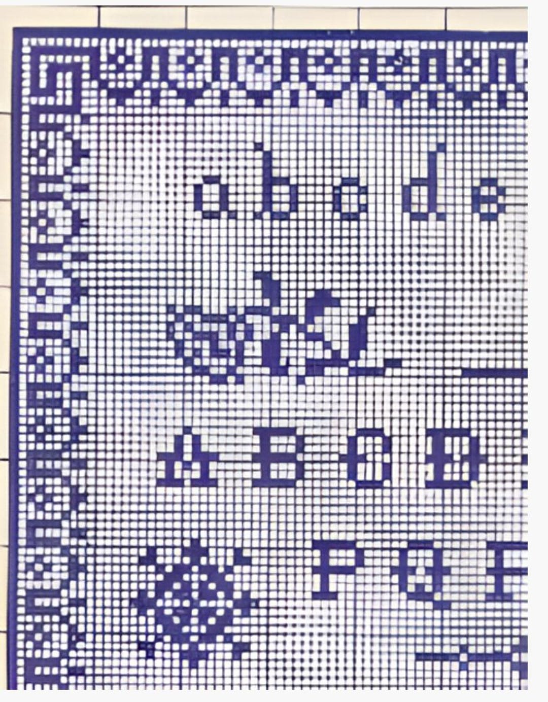 PDF 6 Alphabet Historic Pattern Designs + Cross Stitch Tapestry ...