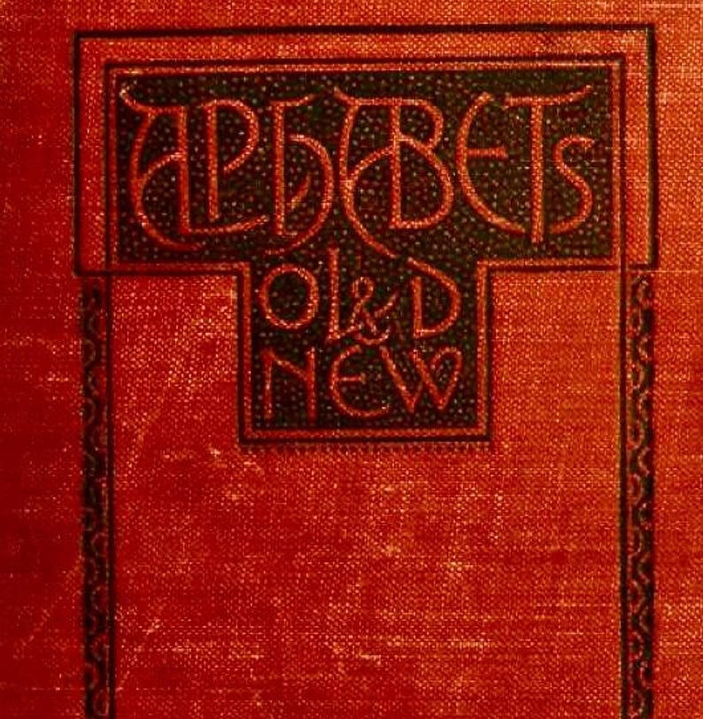 Alphabets Old + New PDF by Lewis F Day 250+ Historical Designs Old ...