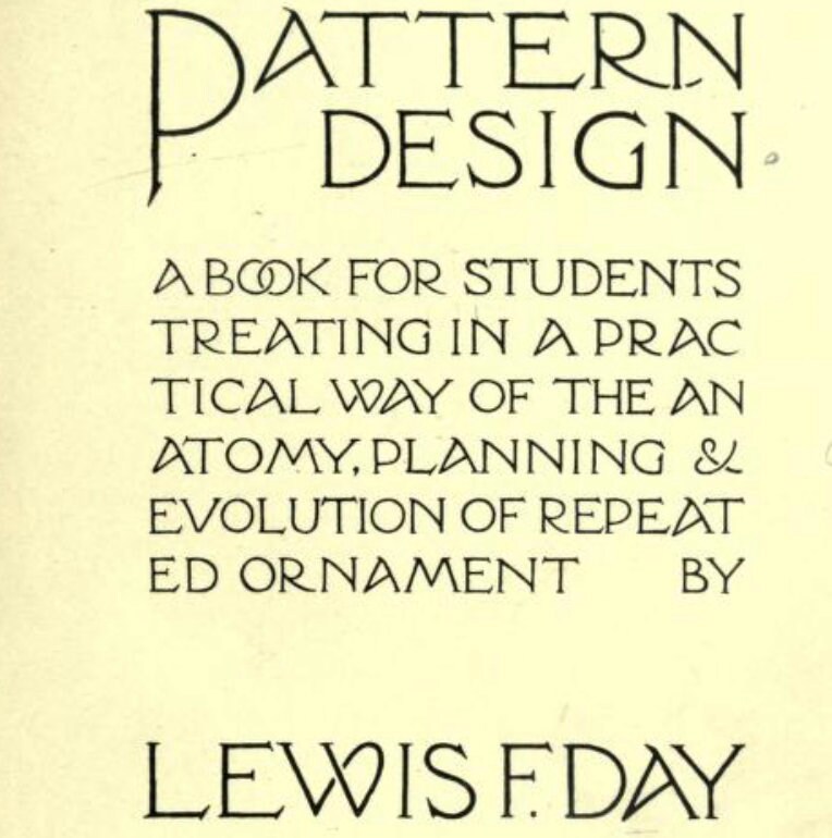 Pattern Design by Lewis F Day: 1903 Anatomy & Evolution Guide (PDF ...