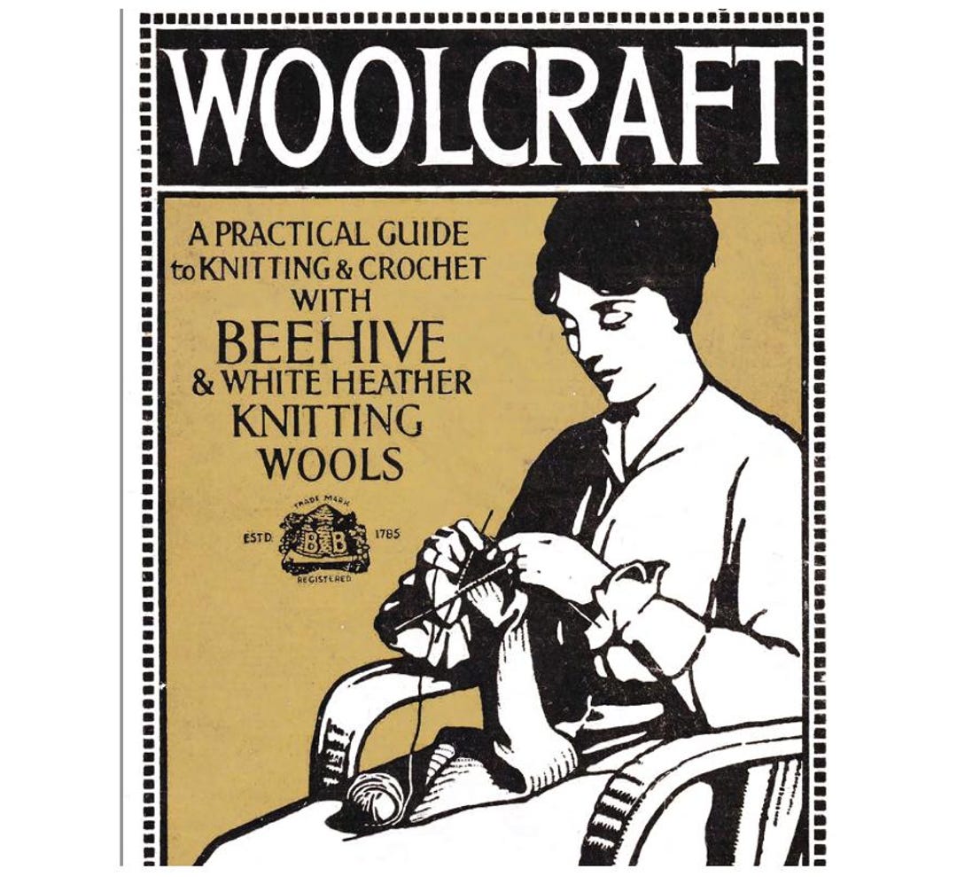 Beehive Knitting Booklet No.9 Woolcraft a Practical Guide to Knitting ...