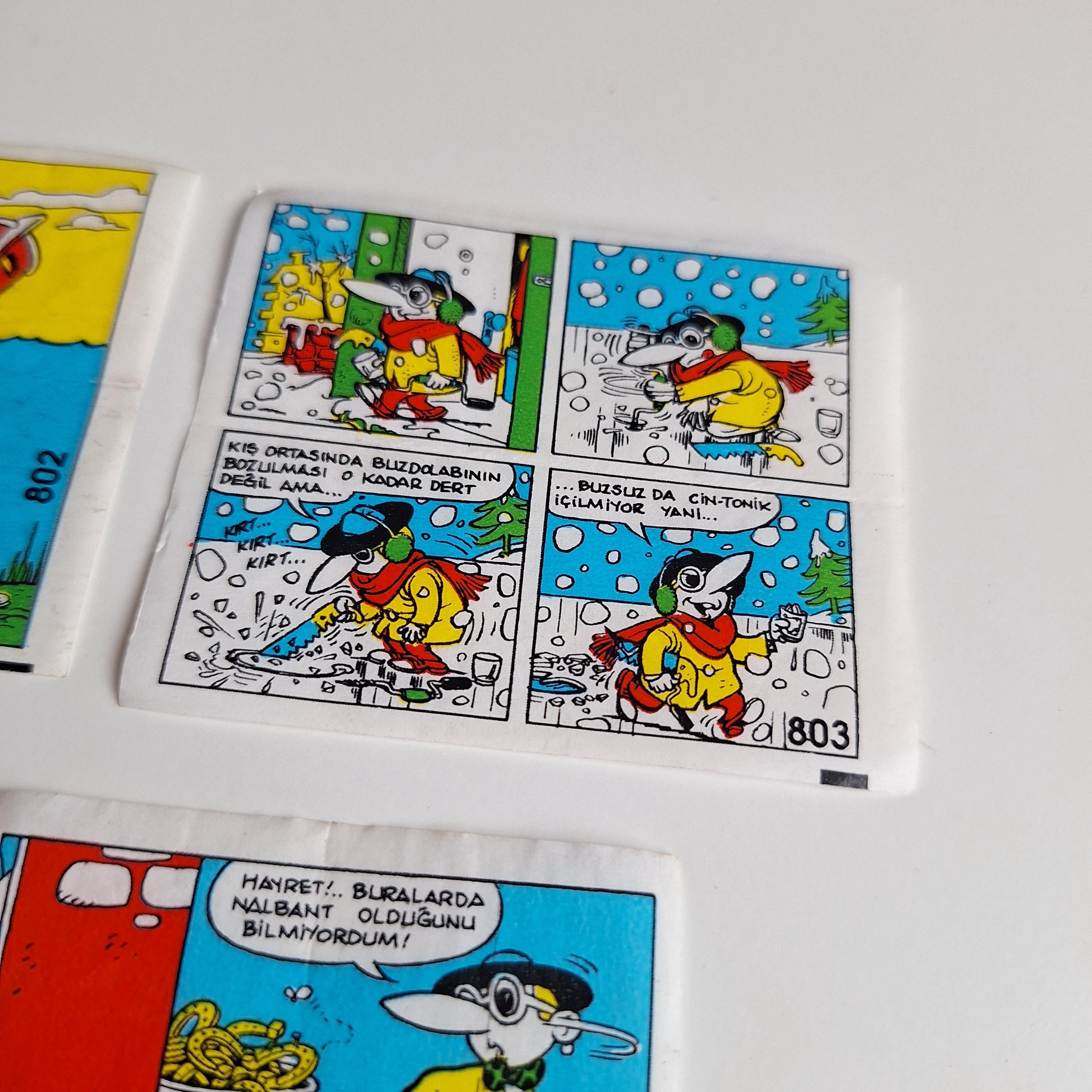 TIPI TIP Chewing Gum Inside Labels, Collection From 801 to 870, Full ...