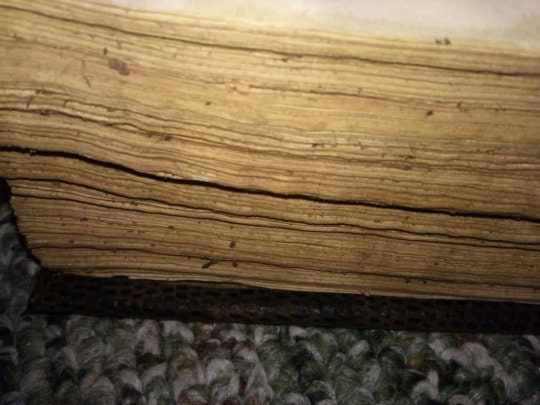 Extra Large Leather Blank Pages Notebook - Etsy