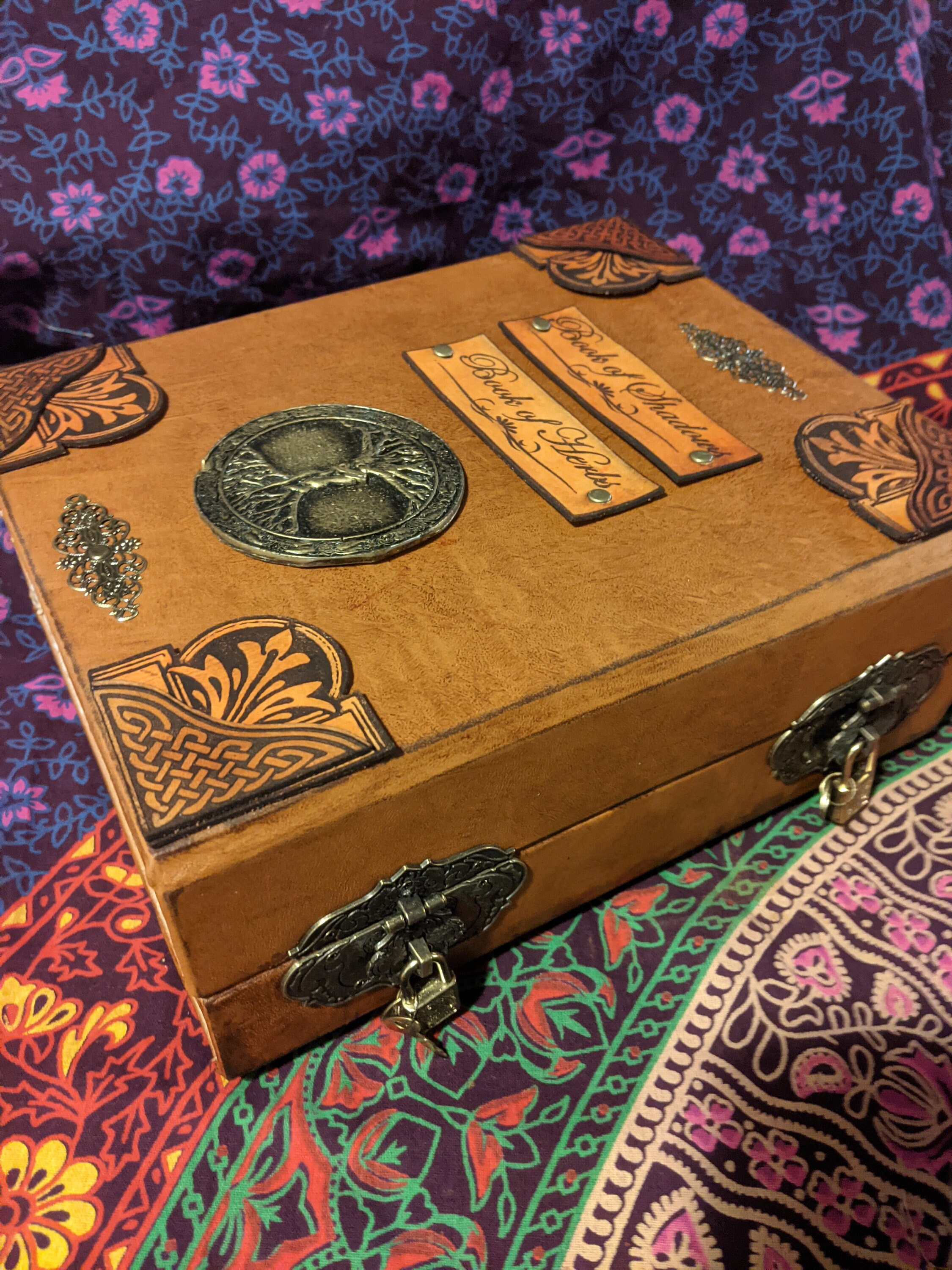 Extra Large Leather Blank Pages Notebook - Etsy