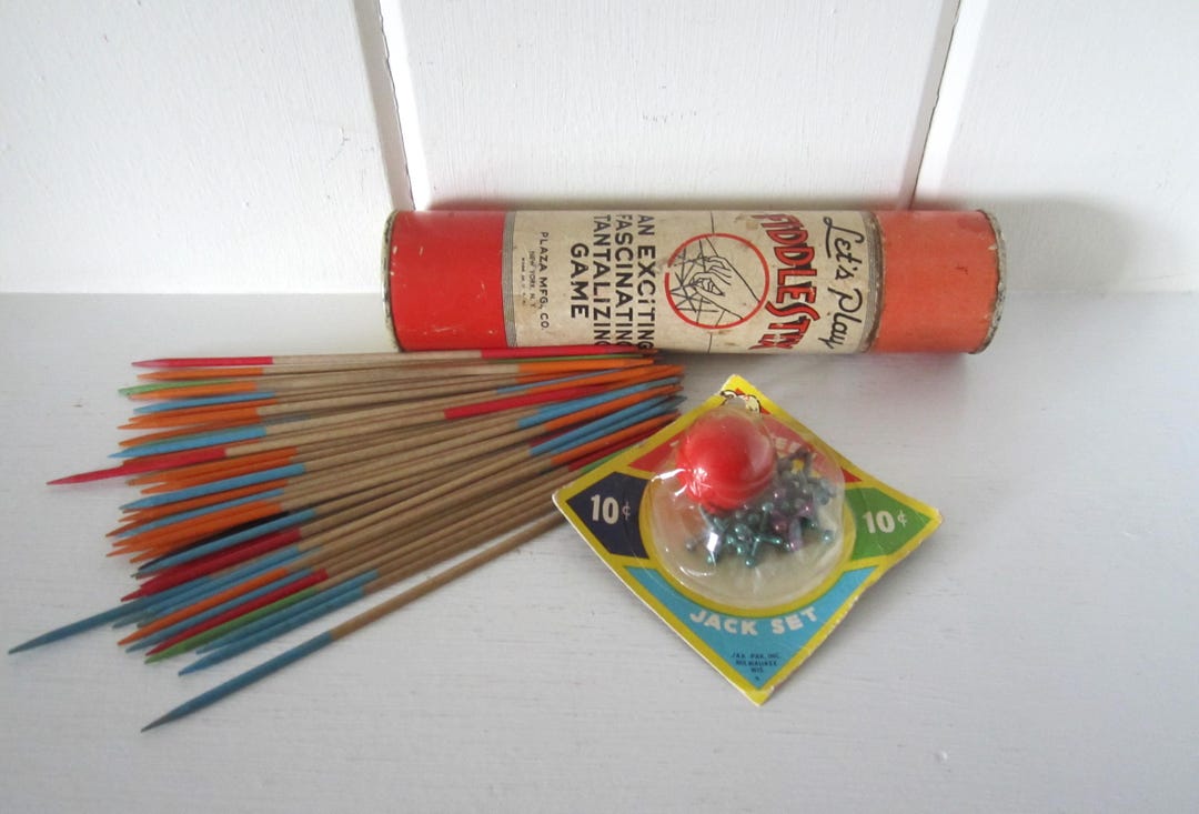 Set of Two Vintage Children's Games - Vintage Let's Play Fiddlestix by ...