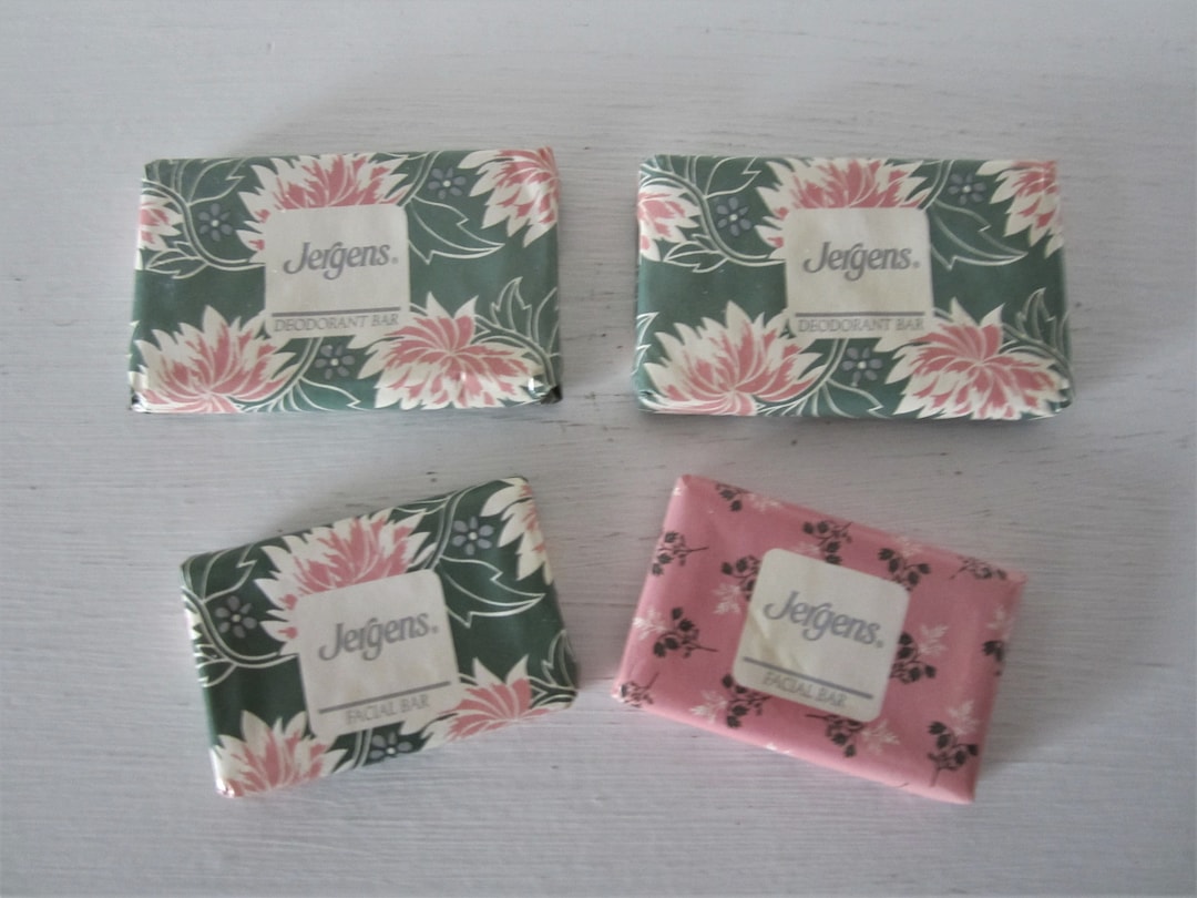 Vintage Set of 4 Jergens Personal Size Soaps - Vintage Motel Soap ...