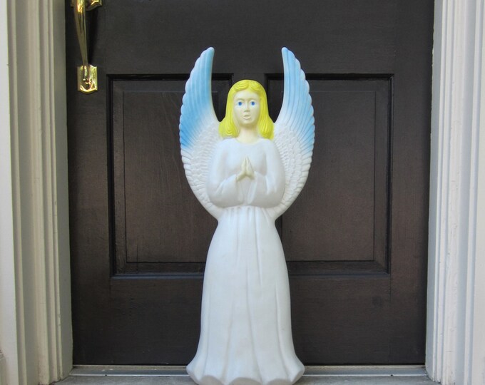 Vintage Union Products Angel Blow Mold - 31" Tall Plastic Angel ...
