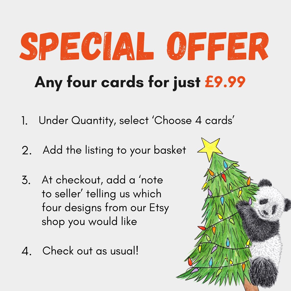 Long-eared Bat Christmas Card // Animal Art, British Wildlife Card ...