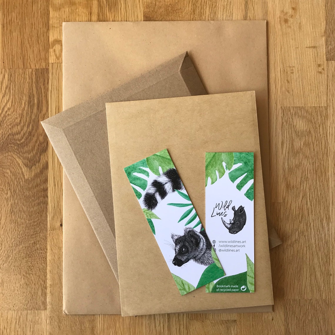 Silverback gorilla birthday card // animal art celebration | Etsy