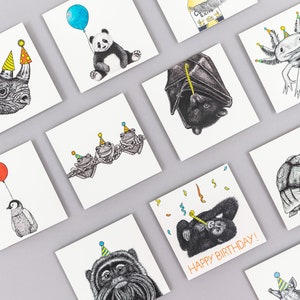 Cute Elephant Good Luck Card // Animal Art Good Luck Travel - Etsy
