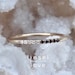 14K Gold Pavé Diamond Band, "domino" Ring, Black Diamond Engagement ...