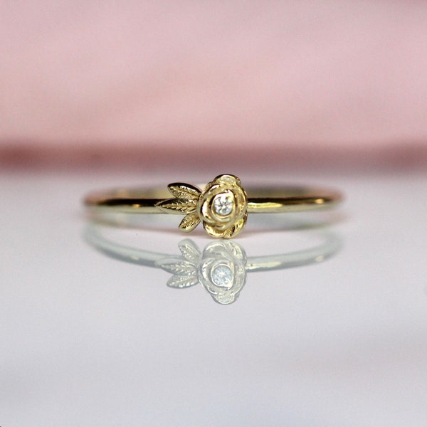 Rose Ring - Etsy