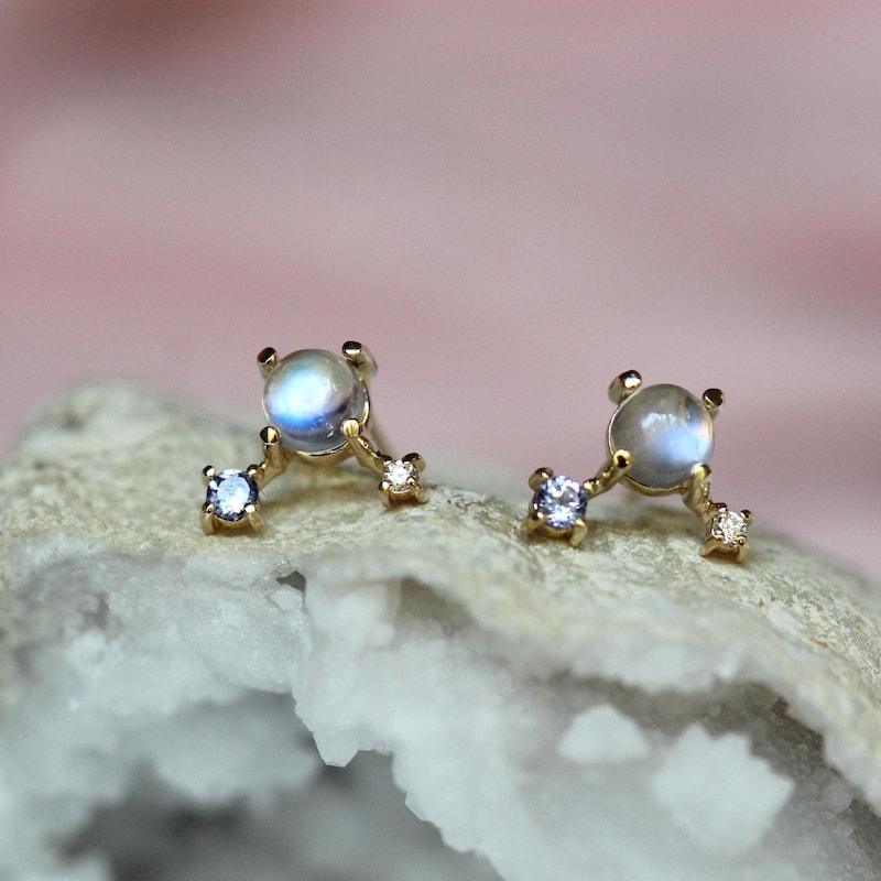 Moonstone Orbital - Etsy