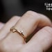 14K Gold Floating Diamond Ring, "constellation" Ring, Astrology Ring ...