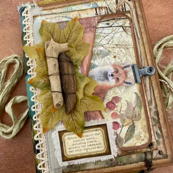 Handmade Nature Journal - Etsy