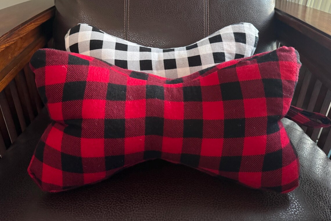 Flannel Neck Bone Pillow - Etsy