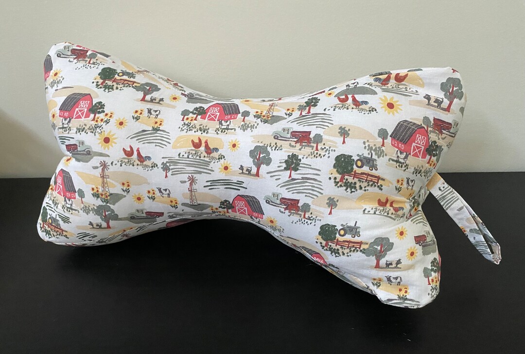 Free Shipping- Neck Bone Pillow-country Print - Etsy