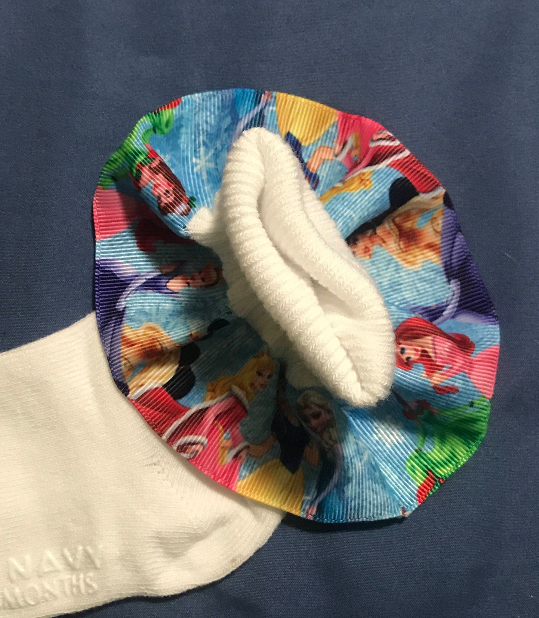 Princess ribbon ruffled socks | Etsy