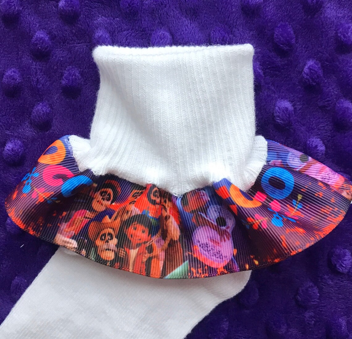 Coco Ribbon Ruffled Socks - Etsy