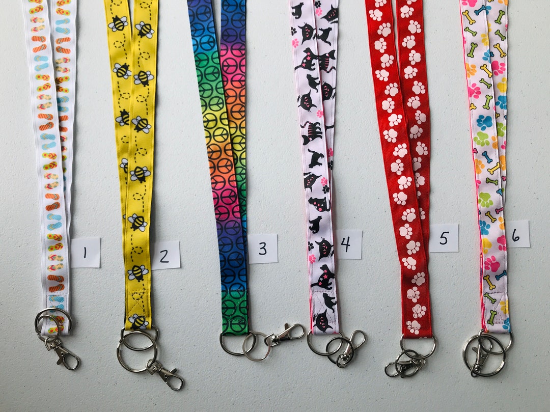 Fun Lanyards for Keys or Id - Etsy