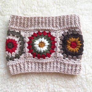 Noddy & Sweets Hand Crochet Dog Snood / Neck Warmer [sunburst] Beige or ...