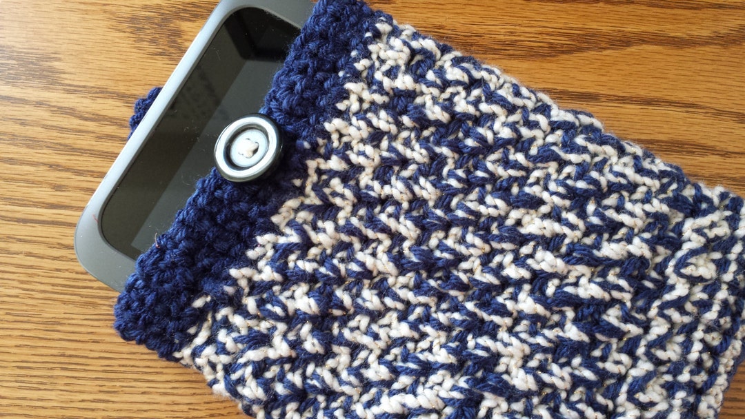 E-reader Tablet Cozy Crocheted Case - Etsy