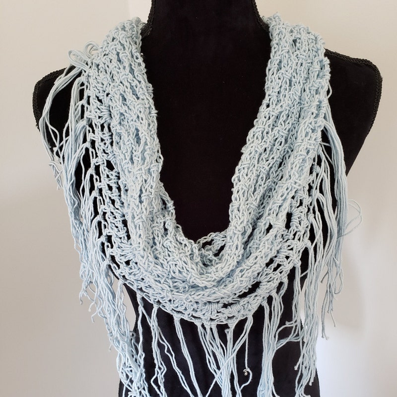 Fringe Scarf - Etsy