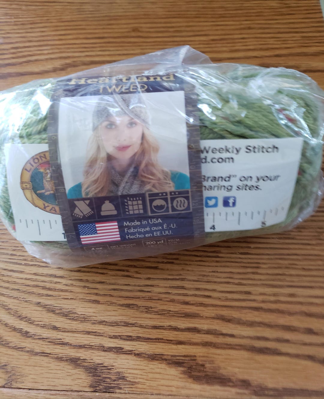 Yarn - Green Tweed Yarn, Crochet Yarn, Hobby Yarn, Knitting Yarn ...
